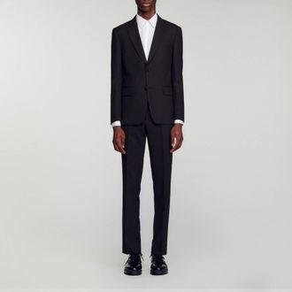 Sandro Anzugjacke aus Wolle