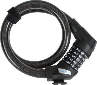 Fischer Seilschloss Zahlen Durchmesser 18 mm, schwarz, 75, 85886