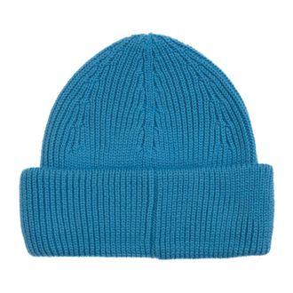 Roberto Collina Gerippte Beanie aus Merinowolle - - Accessories - Herren - Blau - ONE SIZE