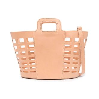 Ancient Greek Sandals Femme, Sacs, Beige, Taille: ONE Size Demijohn Bucket Small