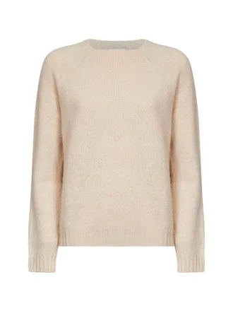 Max Mara Alpaca Blend Sweater - Beige