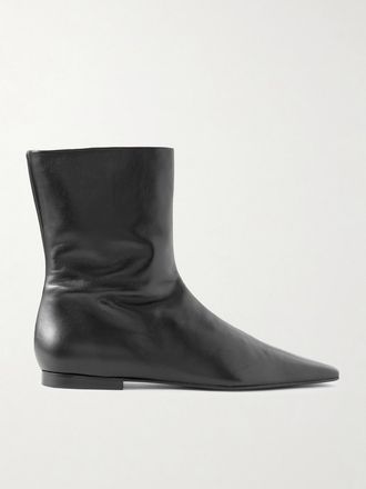 Toteme Bottines En Cuir - Noir