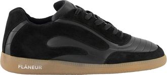 Flaneur Low-Top Sneaker - Tivoli Runner Black - Gr. 45 (EU) - in Schwarz - f&uuml;r Damen