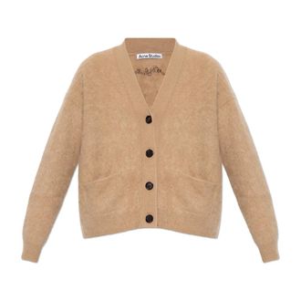 Acne Studios Kaschmir-Cardigan - - Knitwear - Damen - Braun - S