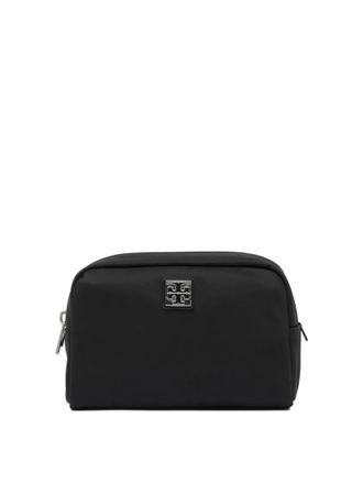 Tory Burch Tory Burch Clutches - Compact Structured Pouch With Zip Closure - Gr. unisize - in Schwarz - f&uuml;r Damen