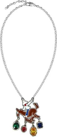 TwoJeys Ignorant Cowboy Necklace - - Accessories - unisex - Grau - ONE SIZE