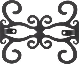 Cabilock Weinglashalter aus Eisen f&uuml;r Unterschrankmontage Kelchregal mit 4 F&auml;chern Platzsparender Glashalter f&uuml;r K&uuml;che und Bar