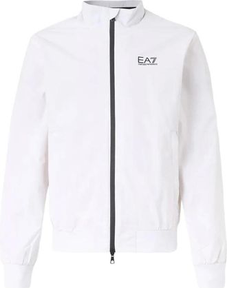 Emporio Armani Emporio Armani Ea7, Homme, Sweatshirts et sweats &agrave; capuche, Blanc, Taille: XL Blouson aviateur