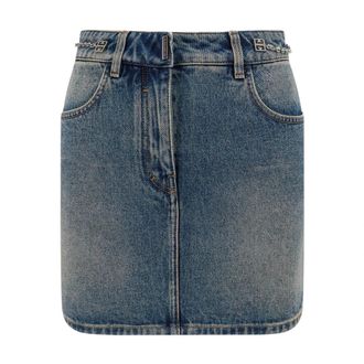 Givenchy Denim Skirts - - Skirts - Damen - Blau - S