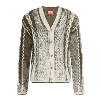 Diesel Herren, Strickwaren, Gr&uuml;n, 2XLGr&ouml;&szlig;e