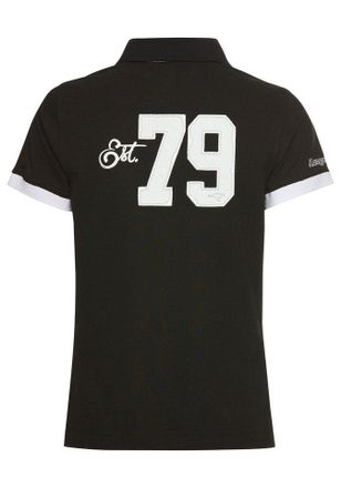 Kangaroos Poloshirt mit vielen Details & Branding