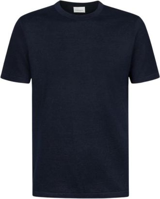 Profuomo Homme, Tops, Bleu, Taille: M T-Shirt Col Rond MC
