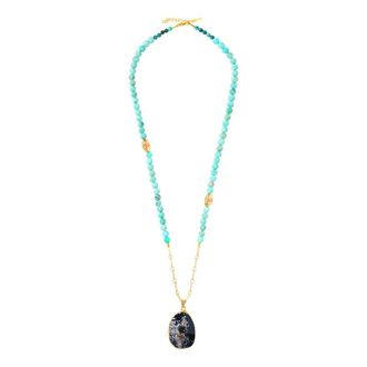 Allthemust Sautoir Pr&eacute;cieux Pierre Allthemust