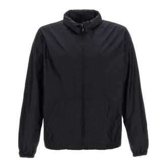 Valentino Garavani Toile Iconographe Windbreaker - - Jackets - Herren - Blau - 2XL