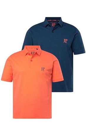 JP1880 Poloshirts, 2er-Pack Polo, Corail, 6XL (Lot de 2) Hommes