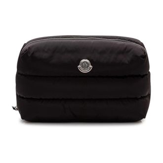 Moncler Caradoc Gesteppte Kosmetiktasche - - Bags - Damen - Schwarzk - ONE SIZE