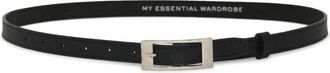 MY ESSENTIAL WARDROBE W. Silver Buckle - 10934 - - Accessories - Damen - Schwarzk - 80 CM