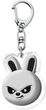 Generic Porte-clés sk-zoo stray-kids en acrylique avec pendentif Stay Karma, Lee Know, 5-6cm