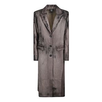 Avant Toi Femme, Manteaux, Brun, Taille: 36 FR Manteau crois&eacute;