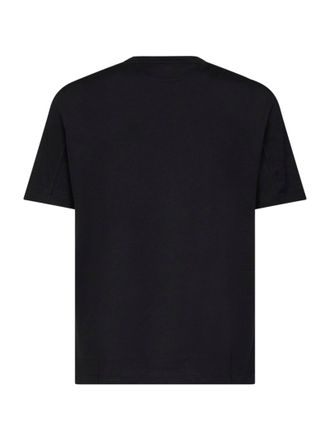 Brunello Cucinelli Mens Crewneck T-Shirt Black Cotton T-Shirts And Polos