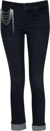 Liu Jo Femme, Jeans, Noir, Taille: W30 Bottom Up Monroe Jeans