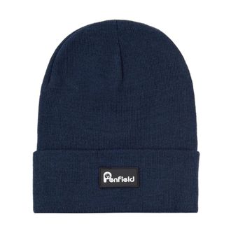 Penfield Smooth-Knit Beanie - unisex - Accessoires - Bleu - Taille: ONE Size