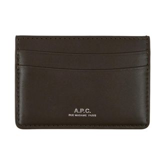 A.P.C. Andr&eacute; Kartenetui - - Accessories - Herren - Gr&uuml;n - ONE SIZE