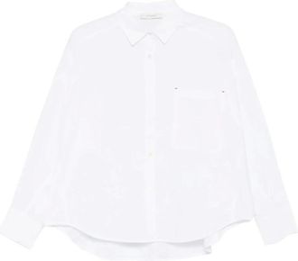 Jcsophie Femme, Blouses et Chemises, Blanc, Taille: 38 FR Latina Pocket Collared Shirt