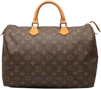 Louis Vuitton Crossbody Bags - Monogram Speedy 35 - Gr. unisize - in Braun - f&uuml;r Damen