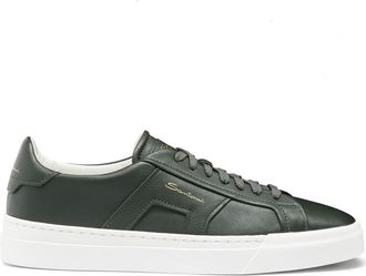 Santoni Herren, Schuhe, Gr&uuml;n, 42 1/2 EUGr&ouml;&szlig;e