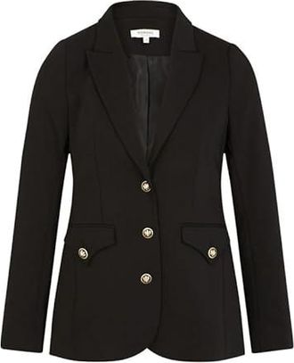 Morgan 252-VADOR.F Blazer Femme, Noir M, 40