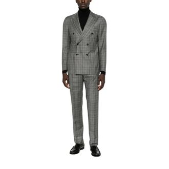 Tagliatore Herren, Anz&uuml;ge, Grau, 2XLGr&ouml;&szlig;e