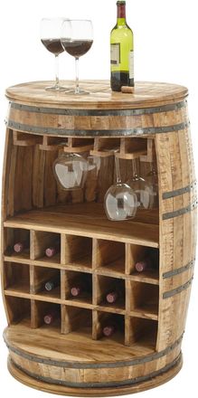 Livetastic BAR, Braun, Holz, Mangoholz, massiv, 58x91x58 cm, Esszimmer, Barm&ouml;bel, Barschr&auml;nke & Theken