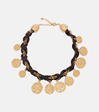 Jacquemus Collier Pi&egrave;ces en cuir