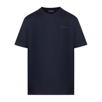 Paul & Shark T-Shirt mit gesticktem Logo - - Tops - Herren - Blau - M