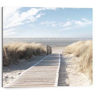 Reinders Wandbild, Weg zum Meer, Schlafzimmer, Bilder, Wanddeko, Room Decor, MDF, Blau, 40x50cm