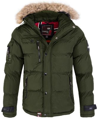 Geographical Norway Geographical Norway Jacke Dunkelgr&uuml;n