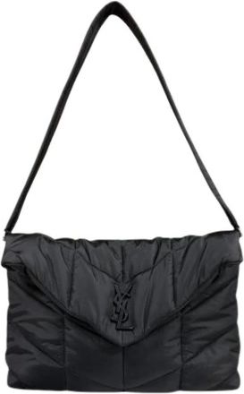 Saint Laurent Sac bandouli&egrave;re Pre-owned en nylon - Femme - Pre-owned - Noir - Taille: ONE Size