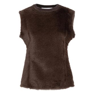 Tela Gilet Seok - - Tops - Damen - Braun - M