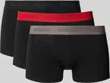 HUGO BOSS Regular Fit Trunks aus Baumwoll-Mix im 3er-Pack