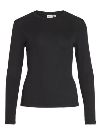 Vila VIALEXIA O-Neck L/S TOP - NOOS