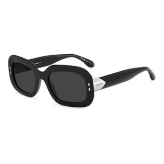 Isabel Marant Rechteckige Sonnenbrille - - Accessories - Damen - Schwarzk - 53 MM