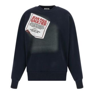 Jean Paul Gaultier Blue Label Sweatshirt - - Sweatshirts & Hoodies - Damen - Blau - S