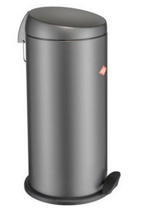 WESCO Abfallsammler Capboy Maxi, Graphit, Edelstahl, Metall, 22 L, 60 cm, K&uuml;chen, K&uuml;chenausstattung, M&uuml;lleimer