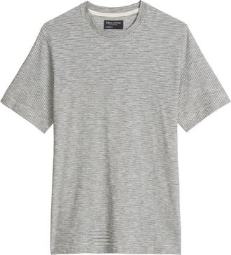 Marc O'Polo T-Shirt aus Baumwolle mit Ringelstreifen, Regular Fit in