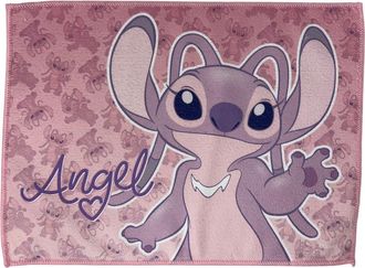 Cartoon Stoff-Platzset, Platzdeckchen, Tischunterlage, Abwaschbar und Hitzebeständig, 40 x 30 cm, 100% Polyester (Angel)