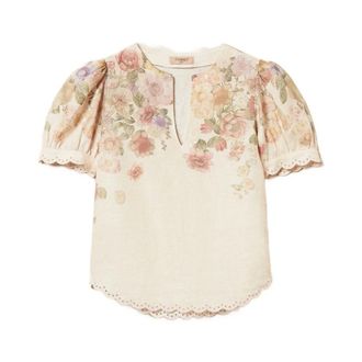 Twinset Femme, Blouses et Chemises, Multicolore, Taille: 40 FR Blusa a fiori