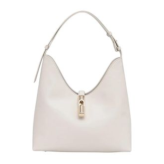 Furla Goccia M Hobo - - Bags - Damen - Wei&szlig; - ONE SIZE