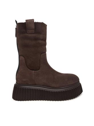 AGL Stiefeletten Milagros Fur D751529PGK Dunkelgr&uuml;n
