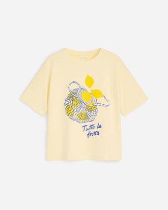 Arket Oversize-T-Shirt -Gelb